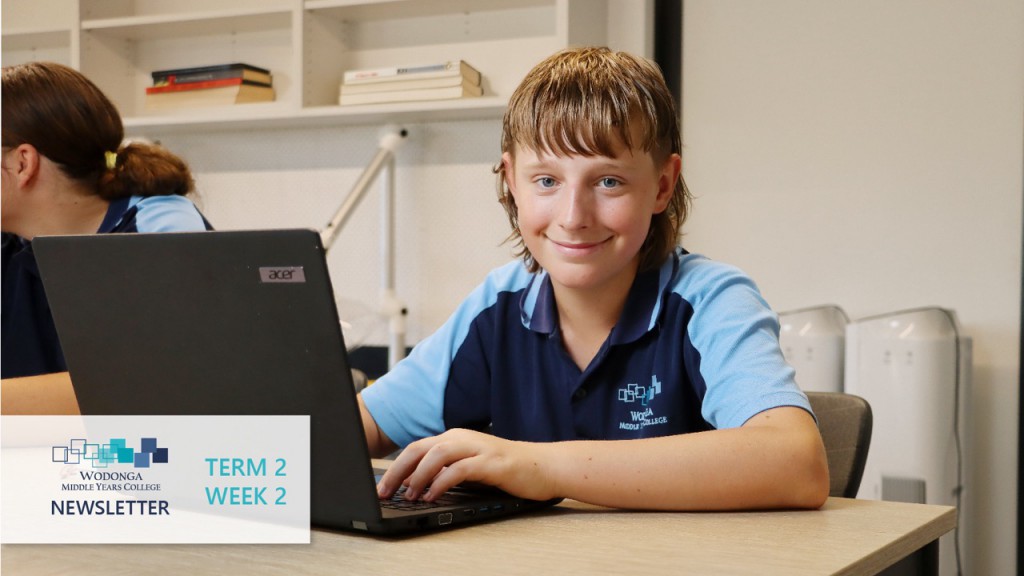 College Newsletter – Term 2 Week 2 | WMYC