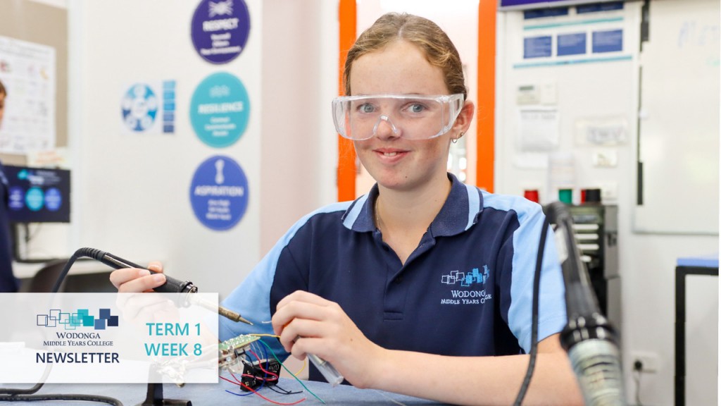 College Newsletter – Term 1 Week 8 | WMYC